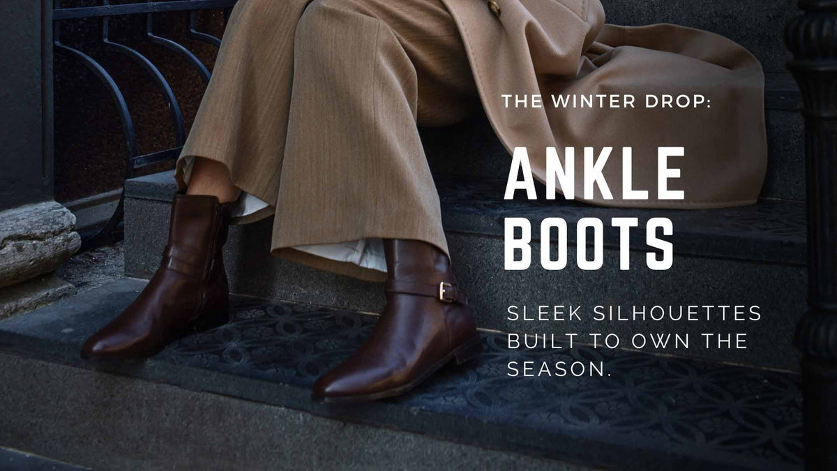 Buy Women Ankle Boots Online - Leather Ankle Boots - SaintG – SaintG India