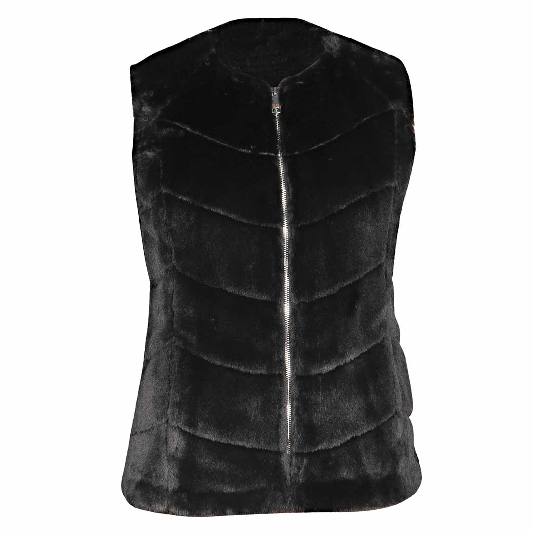 Saint Renata Black Fur Leather Women Jackets – SaintG India